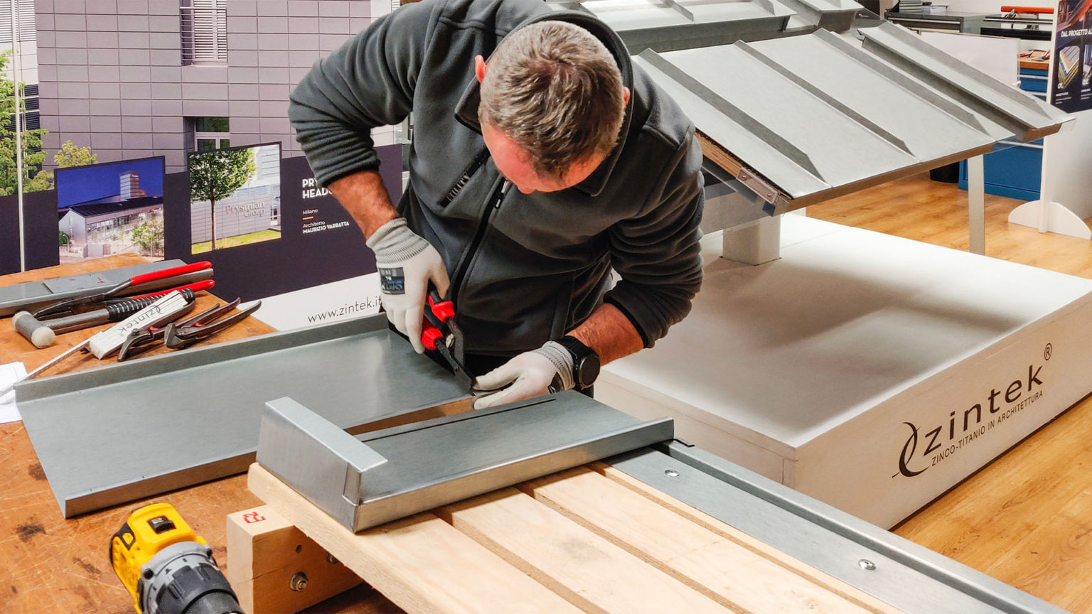 Zintek: titanium zinc rolled products for roofing and cladding